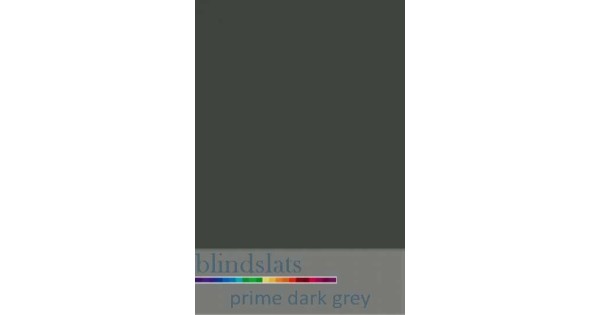 Prime Dark Grey 89mm Replacement Vertical Blind Slats